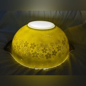 Pyrex | Kitchen | Vintage Pyrex Spring Blossom Crazy Daisy 4 Qt 444 ...
